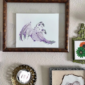 Spooky Ghost T-rex Print - Etsy