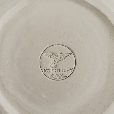 Pottery Signature Stamp, Custom Pottery Stamp, Personalized Clay Stamp ...