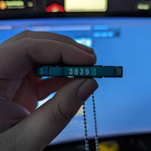 Hand-painted Halo Inspired AI Data Chip Light-up Prop - Etsy