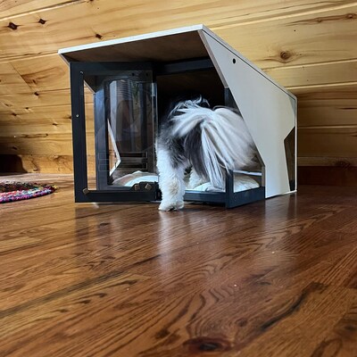 Space Dog House Wood Dog Bed Dog House Indoor Dog Bed Cat - Etsy