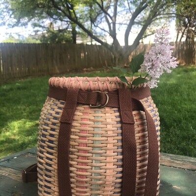 Handwoven Backpack Basket for the World Traveler - Etsy