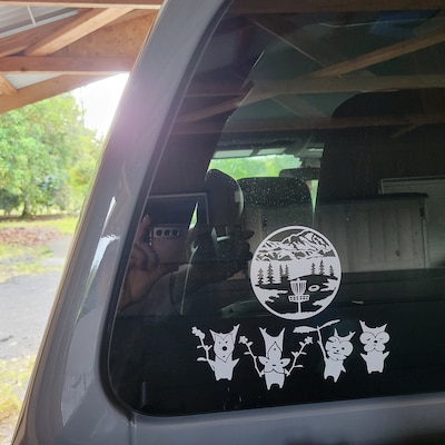 Bigfoot Sasquatch Vinyl Decal Big Foot Sticker Gone - Etsy