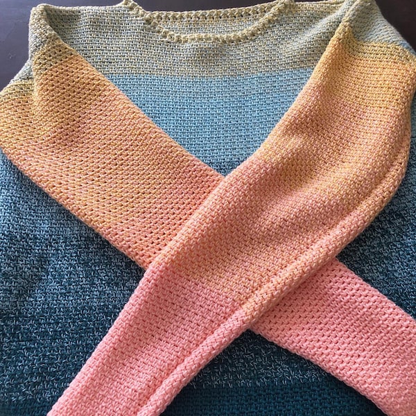 Crochet Sweater PDF Pattern / Sublime Sweater / Cozy Fall Sweater ...