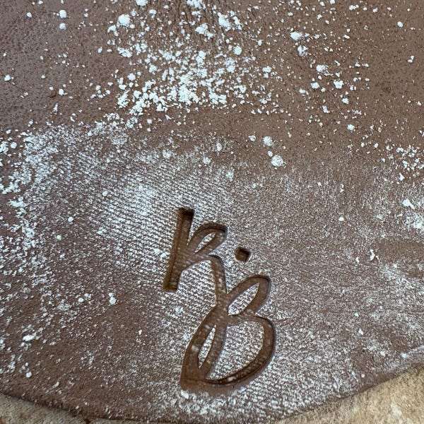 Clay Signature Custom, Custom Pottery Stamp, Brass Stamp for Pottery ...