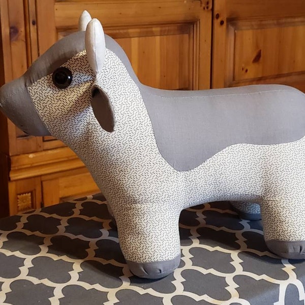 Cow Sewing Pattern, PDF Format - Etsy