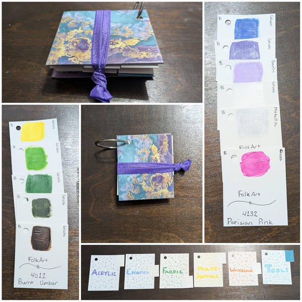 Mini Half Size Index Card Binder, Organize Writer Notes, Flashcards ...