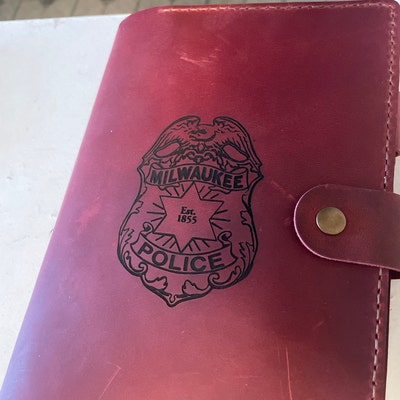 Personalized Leather Cover for Tops Steno Pad 6x9, Folio Cover ...