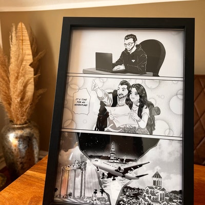 Personalized Custom Comic Book Comic Strip Gift - Etsy