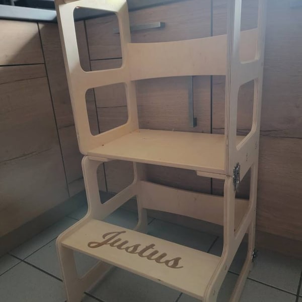 Montessori Tower Kitchen, Kitchen Tower, Montessori Tower, Tower Helper ...