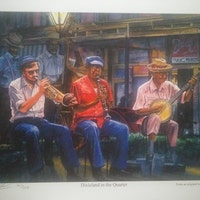 LSU Art Print, Mike the Tiger Eyes With LSU in Cypress Trees, Licensed ...