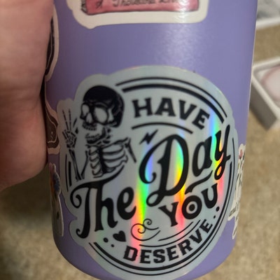 Holographic Skeleton Shark Sticker Shark Sticker Skeleton - Etsy