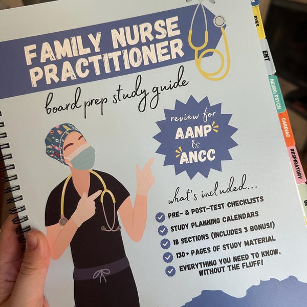 The 2025 Family Nurse Practitioner Board Prep Study Guide | Spiral ...