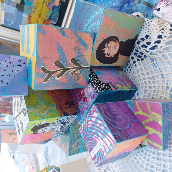 6 X Map of the Hand Stickers. Vintage Style. Retro. Snail Mail ...