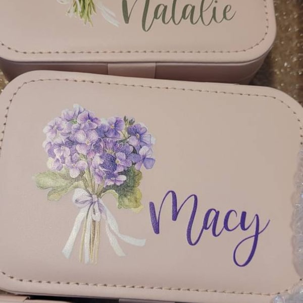Flower Bouquet Jewelry Box, Mother's Ay Gifts, Gift for Her ...