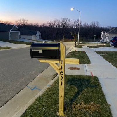 6 Inch Magnetic Modern Numbers Letters for Doors, Houses, Mailboxes ...