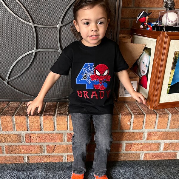 Boys Custom Birthday Shirt, Custom Made, Custom Birthday Shirt, Boys ...