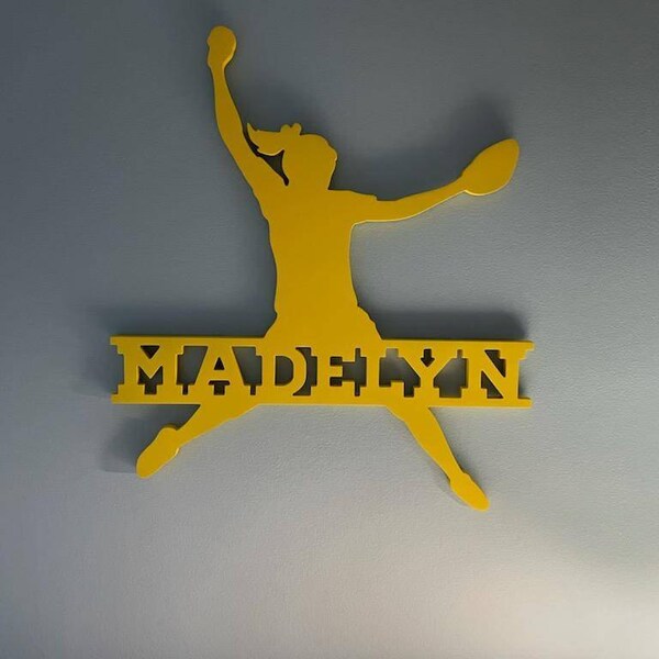 Gymnastics Name Sign, Kids Room, Personalized, Gymnastics, Sports Decor ...