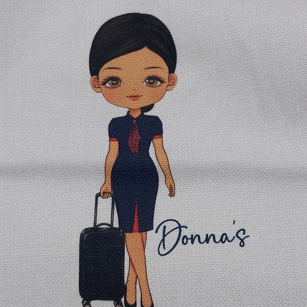 Cabin Crew, Airline, Promotion Personalised Card, Wings Card, Aviation ...