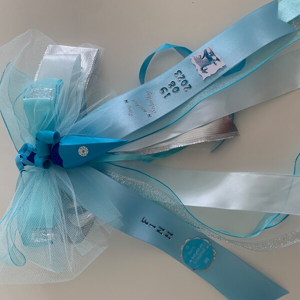 Red Bow With Ribbon for Front Door, Building Entry, Inauguration - Etsy