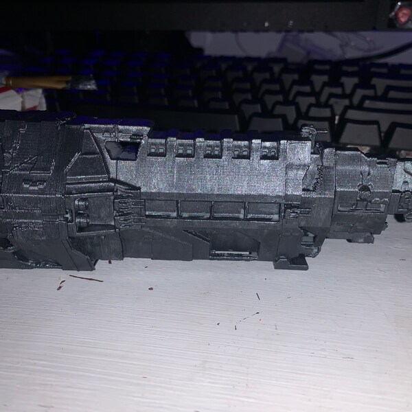 Pillar of Autumn Halcyon-class - 1", 3", 6" or 12" Model - Custom & Fan ...