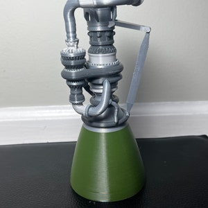 RS-25 Space Shuttle Main Engine 3D Files Only - Etsy