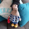 Crochet Pattern for Doll RHONDA, Pdf (deutsch, English, Français ...