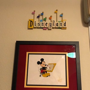 Vintage Disneyland Entrance Sign 12 - Etsy