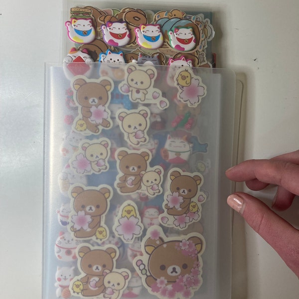 Sticker Storage Book, Photo Storage, Storage Album, Back to School ...