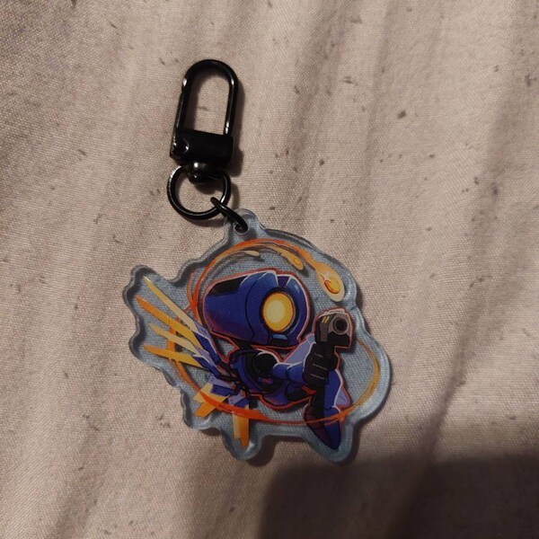 ULTRAKILL V1 Acrylic Keychain: Ultrakill Charm, Backpack Decor, Video ...