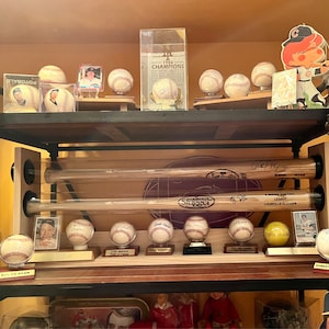 30 Bat Wood A-frame Baseball Bat Display Rack Premium Pine - Etsy