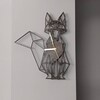 Fox Clock - Geometric Wooden Fox Clock - Full Fox. Perfect for Fox ...