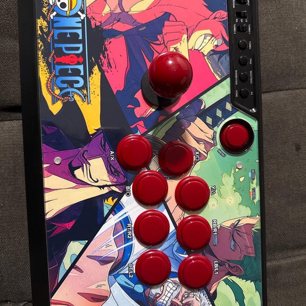 Mayflash F500 Flat Custom Insert - Arcade Joystick - PRINTED & CUT ...