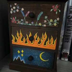 ACOTAR Dresser, Hand Painted - Etsy