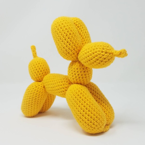 Balloon Dog Crochet Pattern, Balloon Dog Amigurumi, Crochet Balloon Dog ...