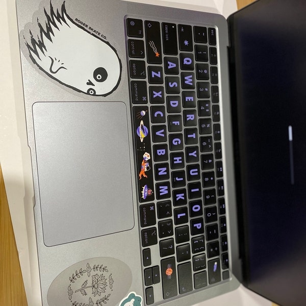 Happy Space Keyboard Stickers MacBook Air 13 2020 Skin Keyboard Decal ...