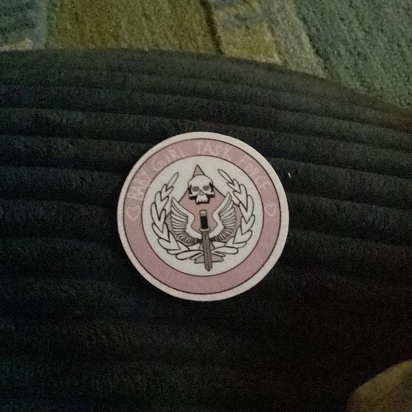 Baby Girl Task Force Sticker - Etsy