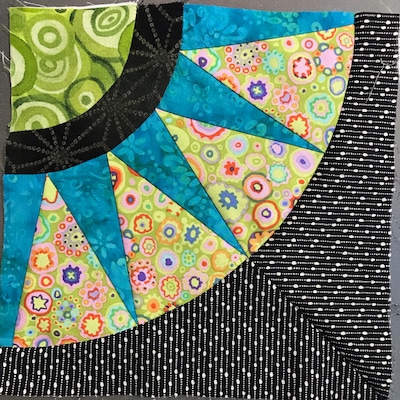 New York Beauty Quilt Block L Paper Piecing Pattern - Etsy