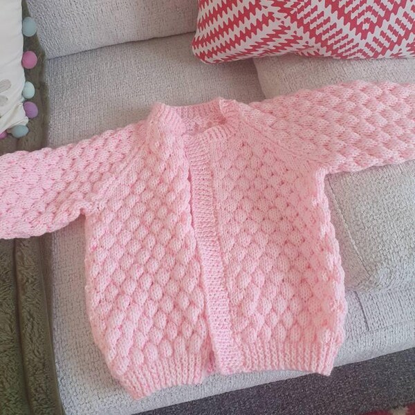 A PDF Rosebud Lace Knitting Pattern in Double Knitting Yarn to Fit 16 ...