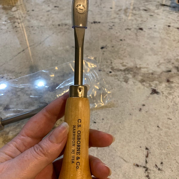 5pc UJ Ramelson - Ullman Single Lined Carbide Tipped Checkering Tool ...