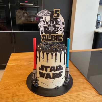 Superhero / Comic Book Themed Cake Topper personalised - Etsy UK