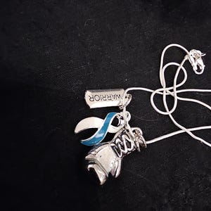 ALS Awareness Ribbon Pin / Avascular Necrosis Lapel Pin / Blue and ...