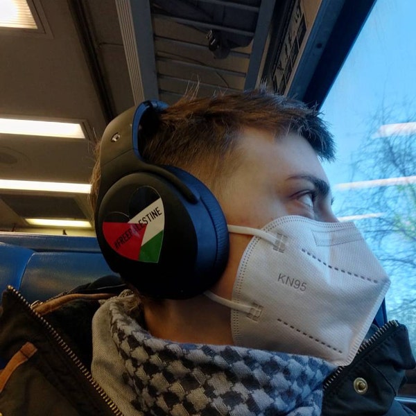 Free Palestine Heart Matte Stickers, Sticker Sheet, Order Stickers ...