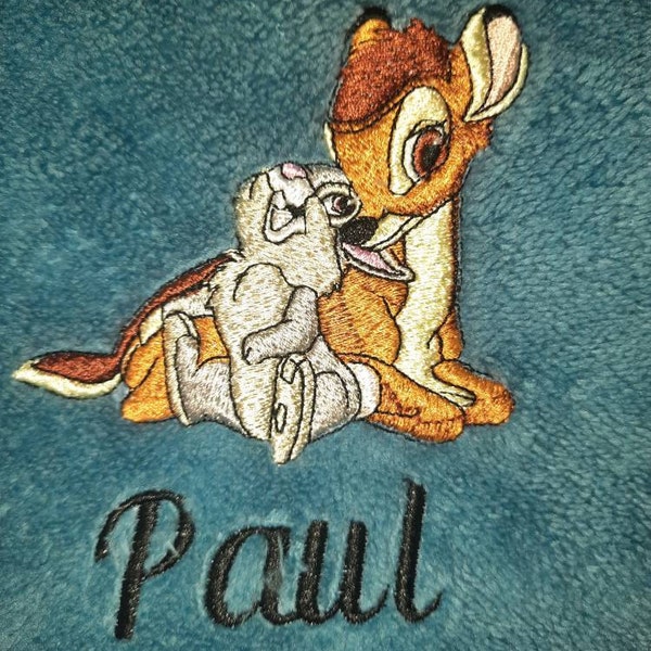 Cute Bambi and Thumper Embroidery Design, 4x4 and 5x7 Hoop, Bambi ...