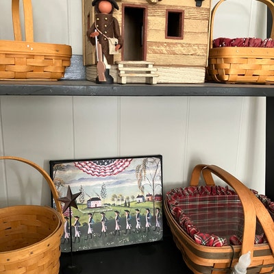 Early American Mural Wallpaper Handsigned Limited Edition Prints - Etsy