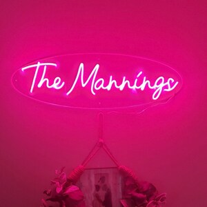 Personalized Neon Sign, Custom Name Sign Neon,usb Plug, Portable,led ...