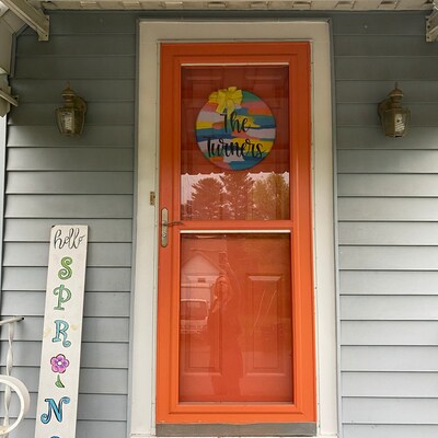 Hello Summer Door Hanger. Summer Decorations. Summer Door Decor. Summer ...