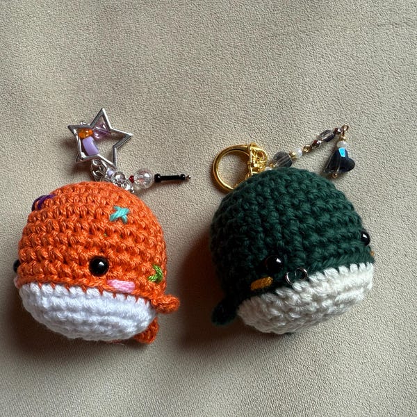 Hobi Tour Inspired Acorn Amigurumi Charm - Etsy