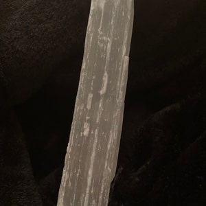 Raw Selenite Sticks, 1 Single 5 Inch Stick, High Grade, Selenite ...