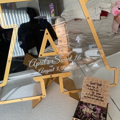 Wooden Box, Box for Hearts, Rustic Wedding, Hearts Box, Wood Box ...