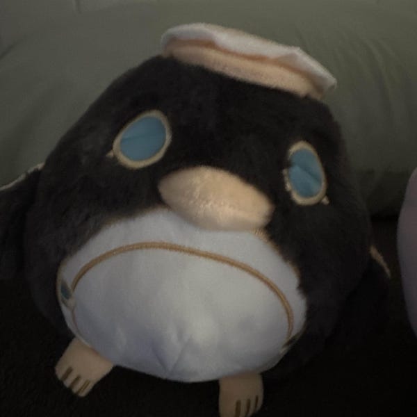 Genshin Impact Pers the Penguin Plush Doll - Etsy